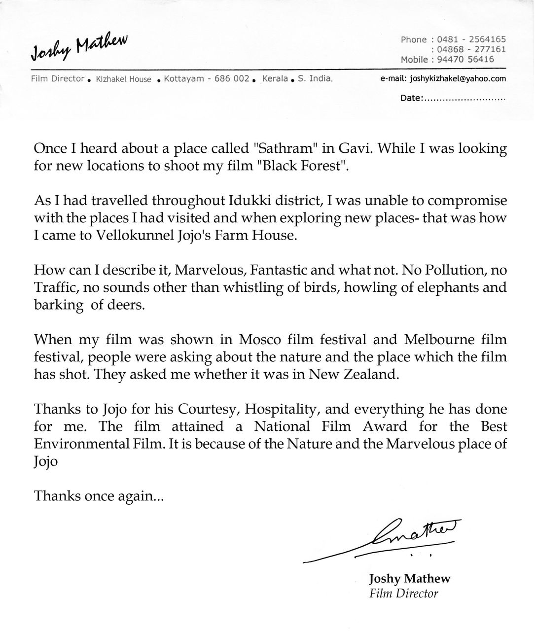 Kerala House | Joshy Mathew